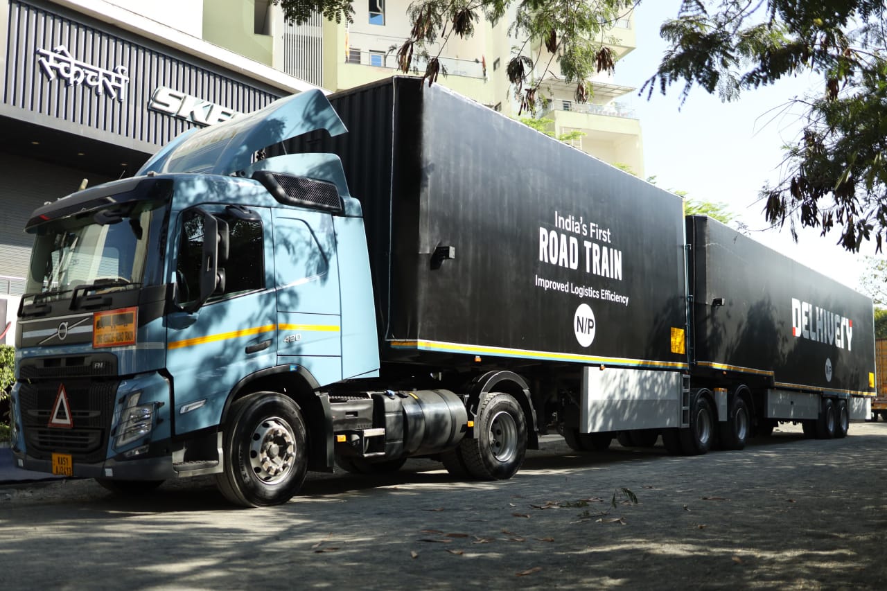 Volvo Trucks launches India’s first Road Train solution